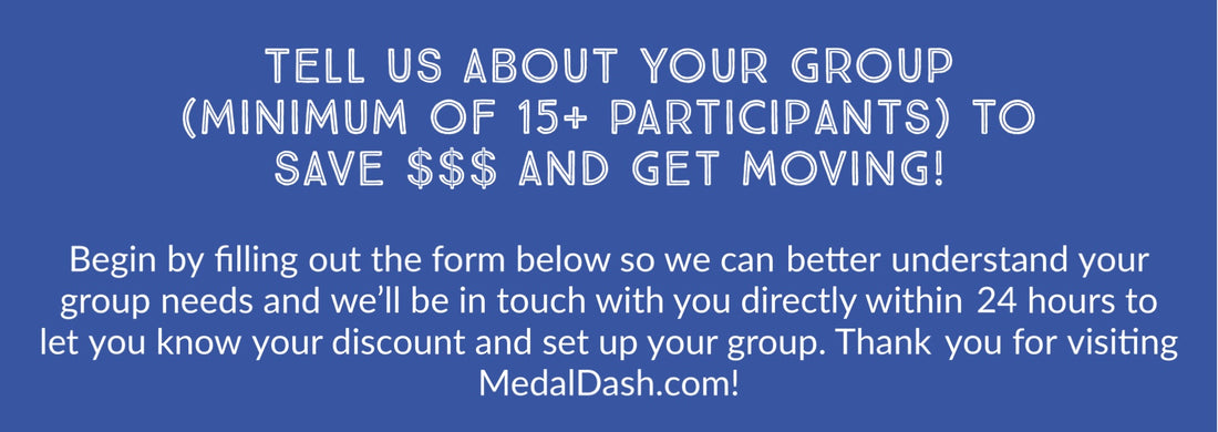 Virtual Running Groups – Medal Dash