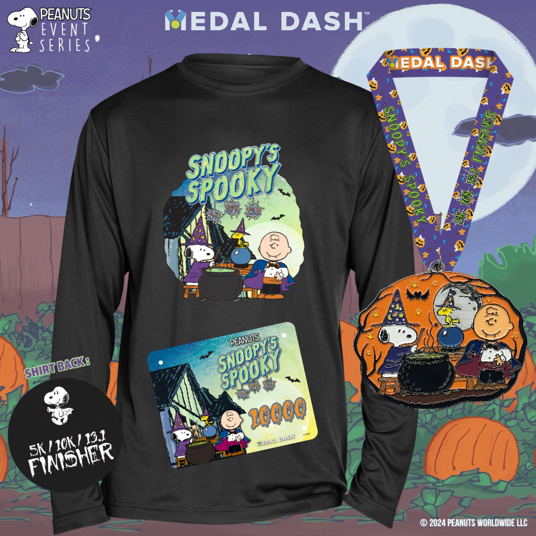 2nd Annual 'Snoopy's Spooky 5K/10K/13.1' - Medal Dash