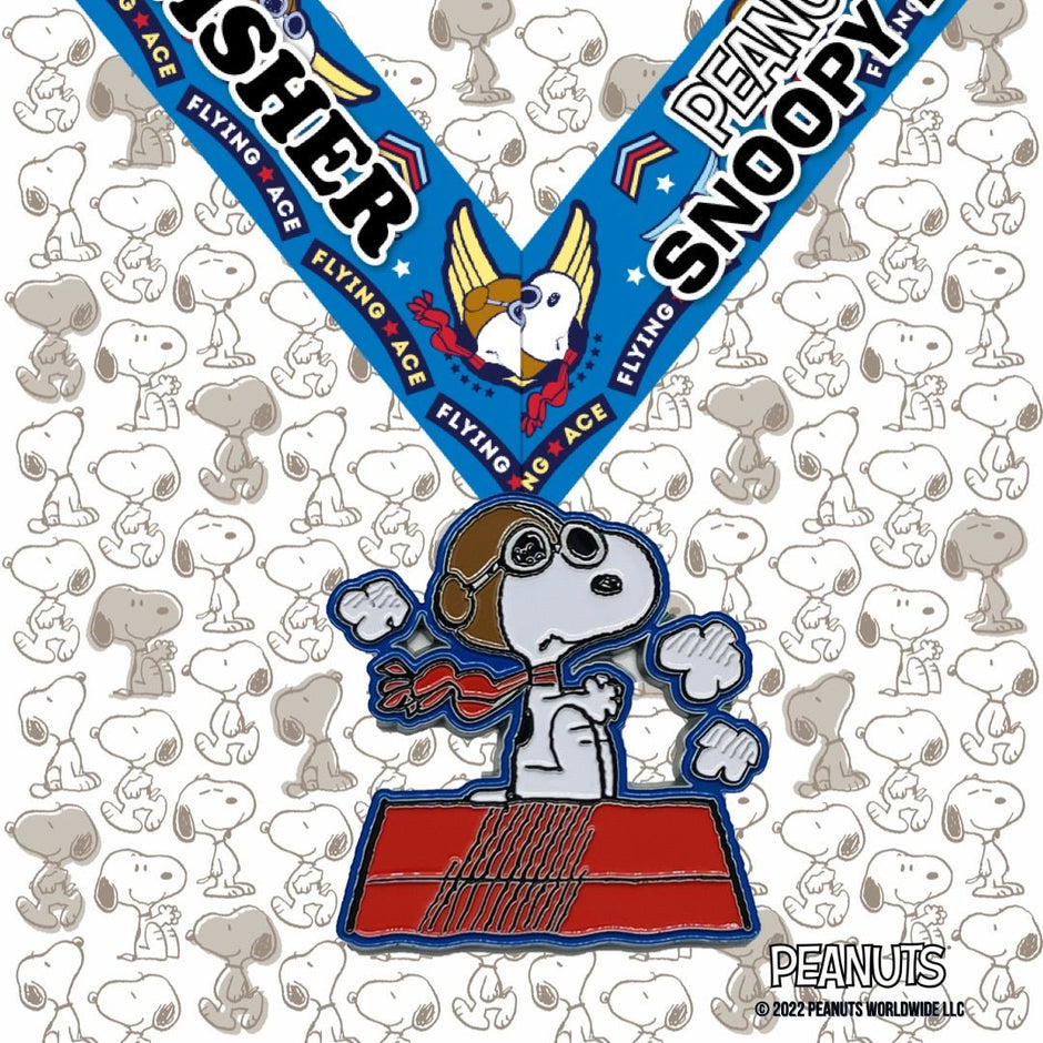 Snoopy's Great American Dash USA Finisher Medal - Medal Dash
